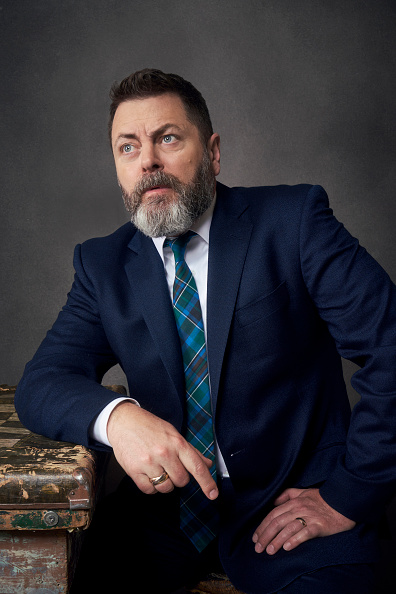 Nick Offerman Headshot – Photo Credit Corey Nickols - Pasadena Playhouse